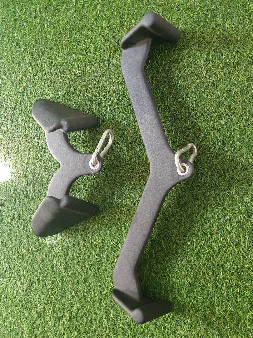 Mag grips lat pulldown angle bar gym equipment gym attachments, Sports ...
