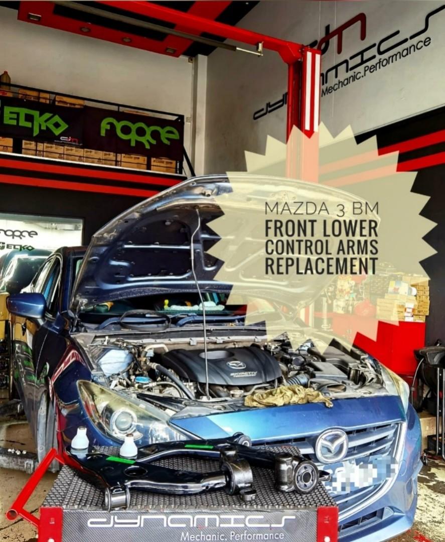 Mazda 2/3/5/6: Lower Control Arms Replacement, Car Accessories ...
