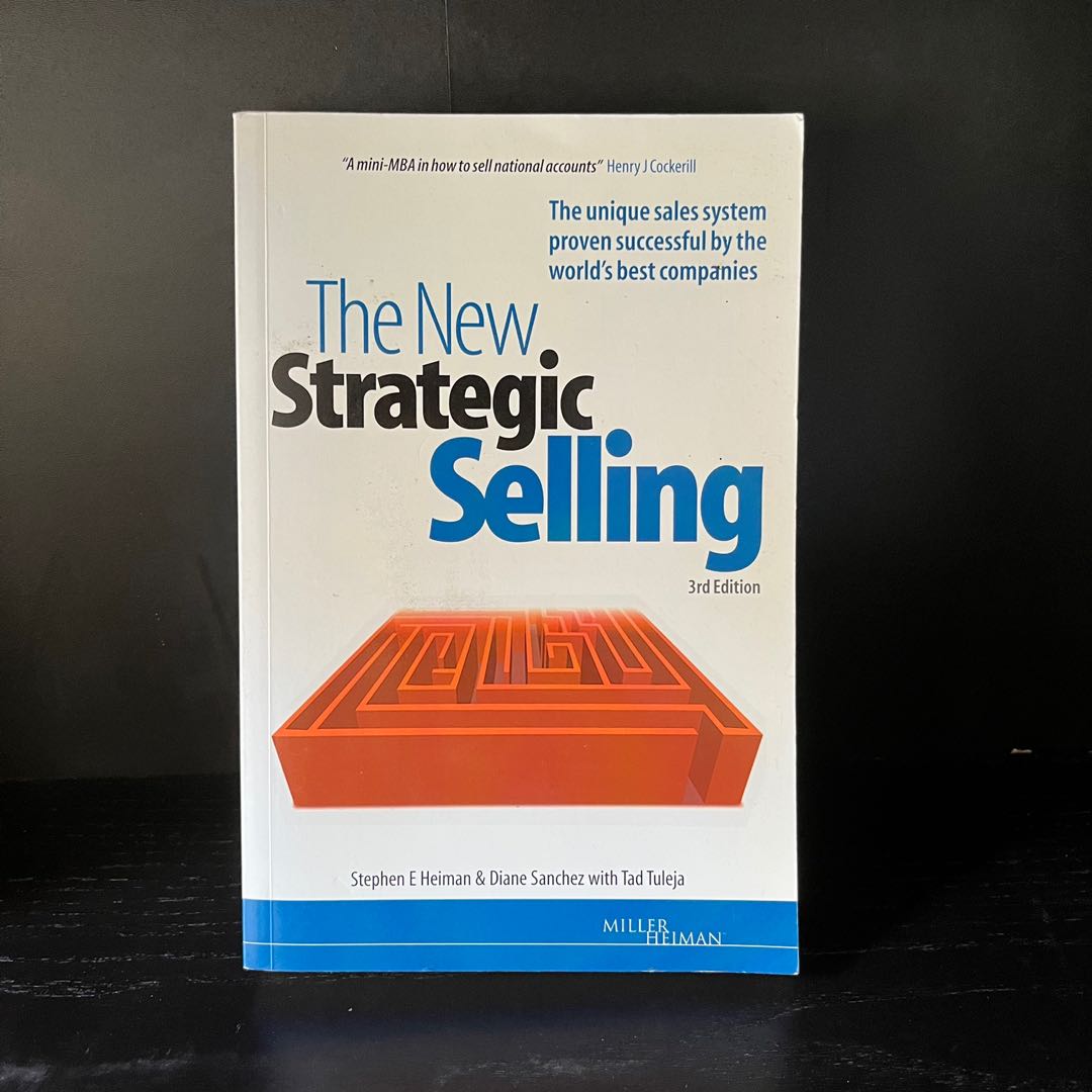 MBA The New Strategic Selling Business Book, Hobbies & Toys, Books ...