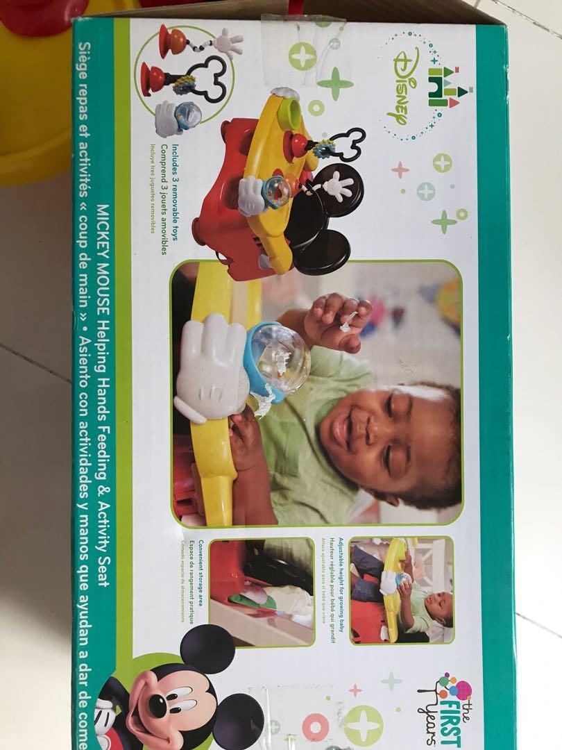Mickey Mouse Feeding Seat, Babies & Kids, Baby Nursery & Kids Furniture ...