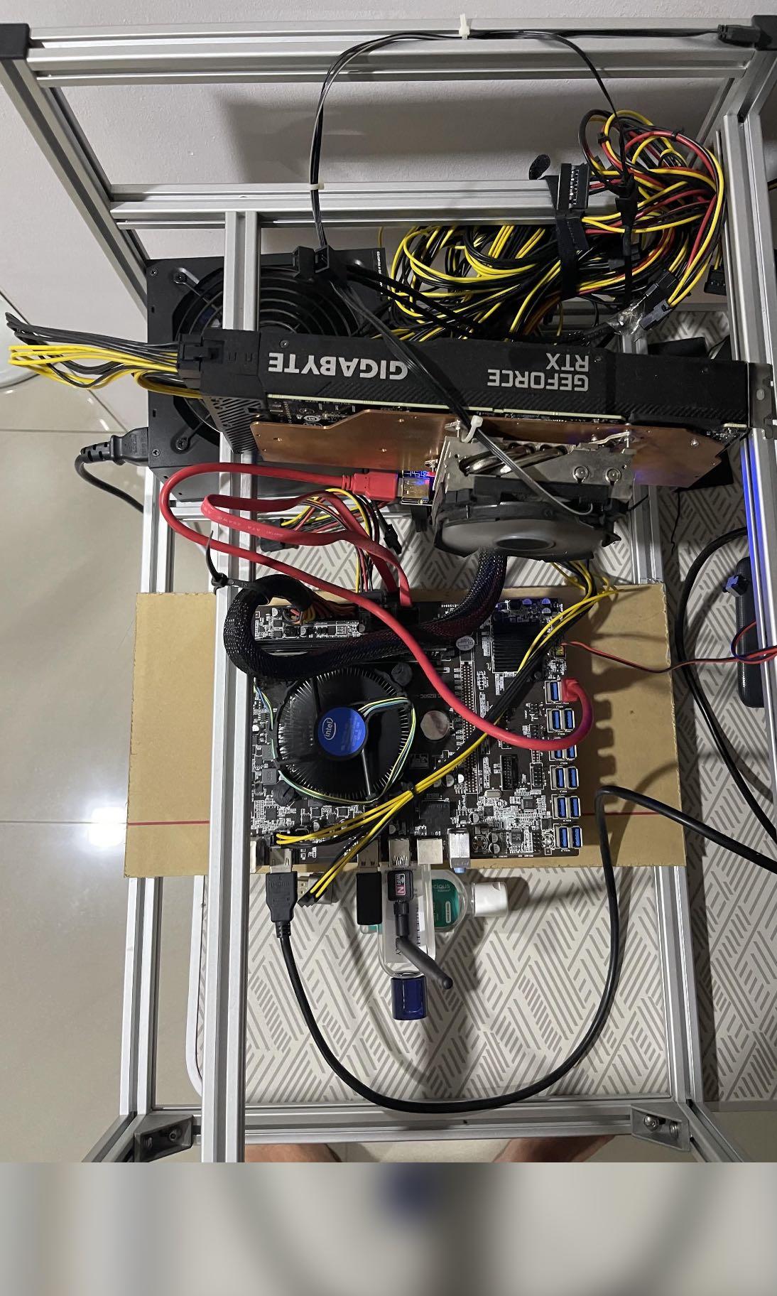 Mining rig with RTX 3090, Computers & Tech, Parts & Accessories ...