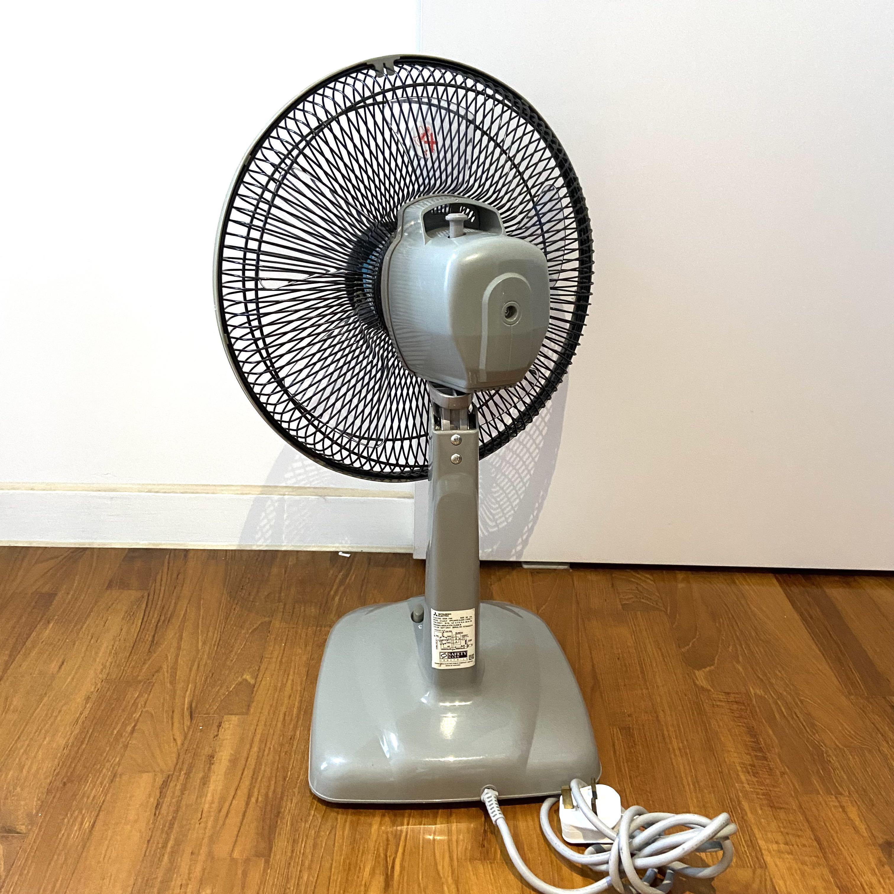 Mitsubishi Electric Desk Fan 12” (Safe Electricy, with 3 Speed ...