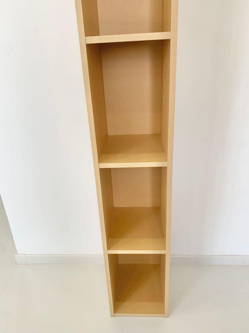 Muji - PULP BOARD BOX / SLIM-SIZED / 5-TIER Shelving Unit W25*D29 ...