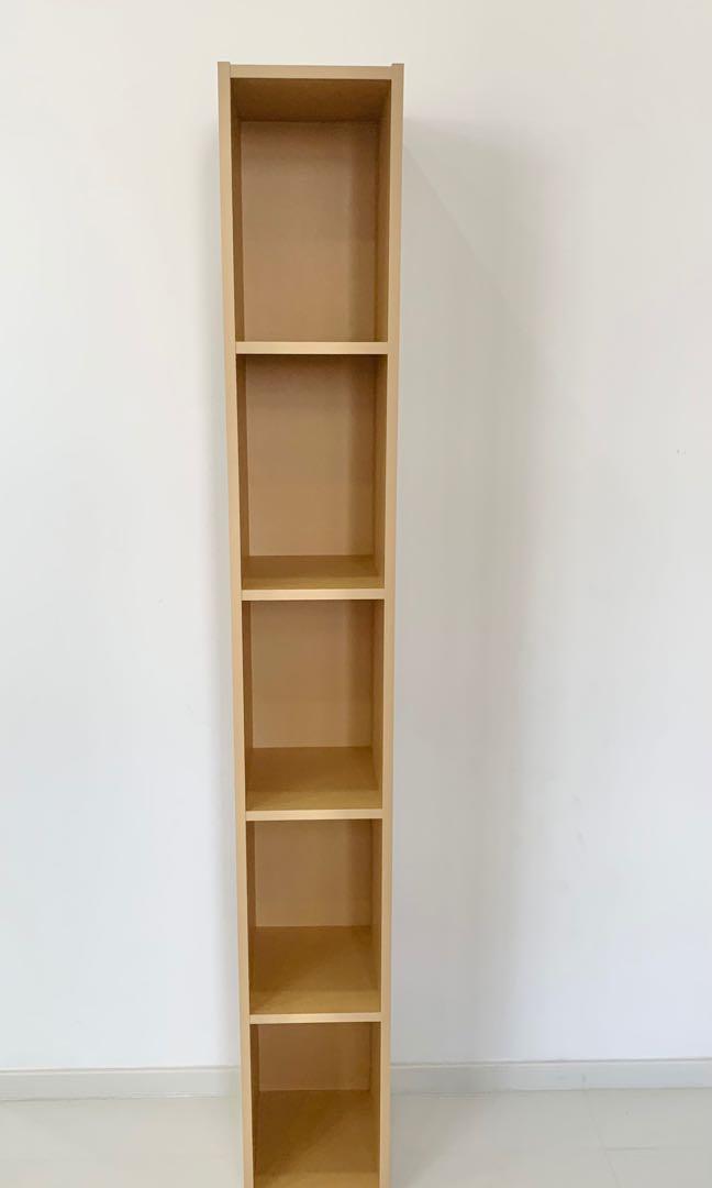 Muji - PULP BOARD BOX / SLIM-SIZED / 5-TIER Shelving Unit W25*D29 ...