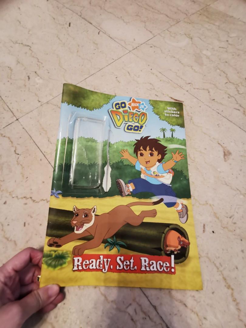 go diego go coloring book