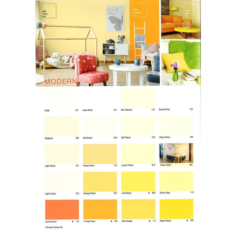 Nippon Paint Colour Chart Catalogue - Exclusive for Selffix, Furniture ...