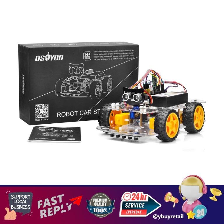 OSOYOO Robot Car Starter Kit for R3 | STEM Remote Controlled ...