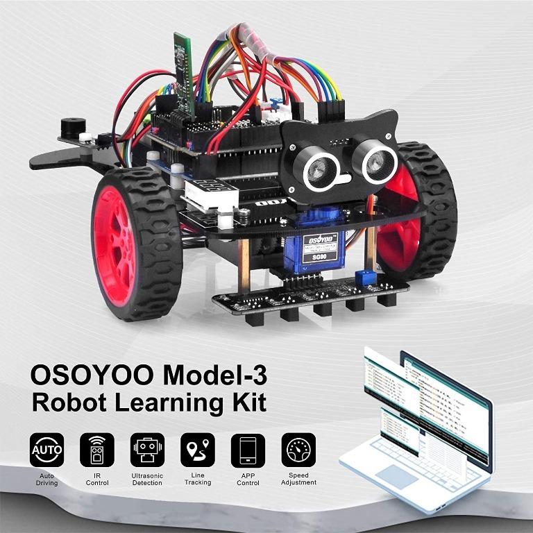 OSOYOO Smart Robot V2 Car kit for Arduino User Friendly Design Learn ...