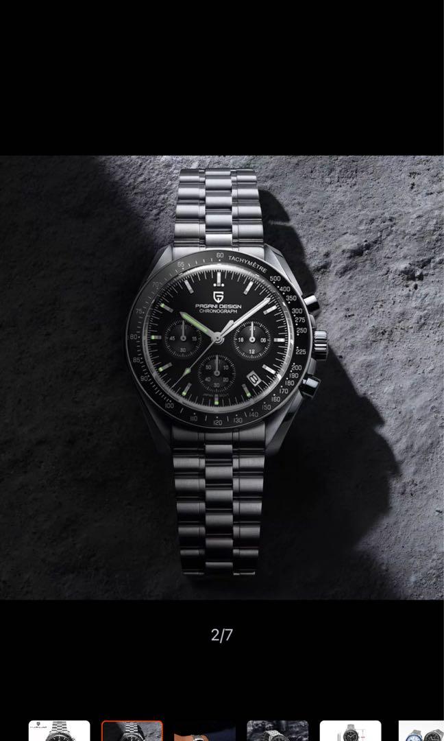 Pagani Design 1701 v3 (omega speedmaster homage), Men's Fashion ...