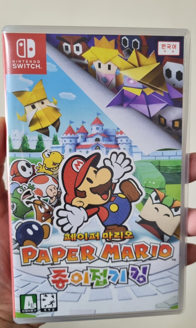 Paper Mario Nintendo Switch Game, Video Gaming, Video Games, Nintendo ...