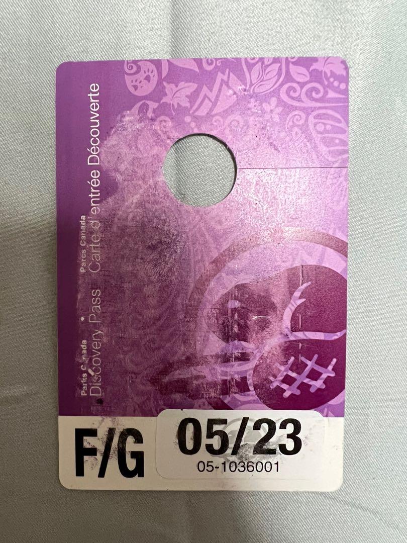 Parks Canada Discovery Pass, Tickets & Vouchers, Flights & Overseas ...