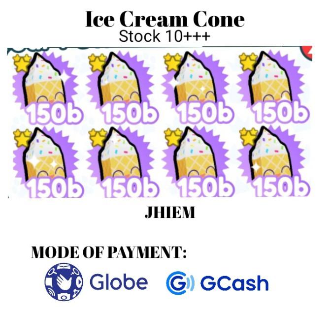 Pet Simulator X - Ice Cream Cone !!!, Video Gaming, Gaming Accessories ...