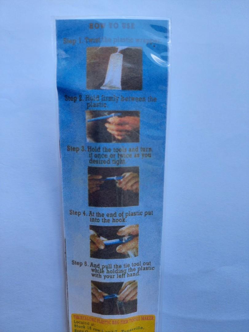 (Available) Plastic Ice Bag Tier Tool Limited Stocks Pantali Yelo ...