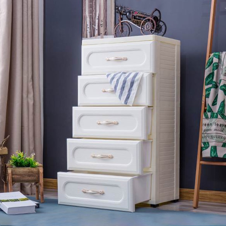Plastic PVC 4/5/6Tier Storage Cabinet Storage Drawer, Furniture & Home ...