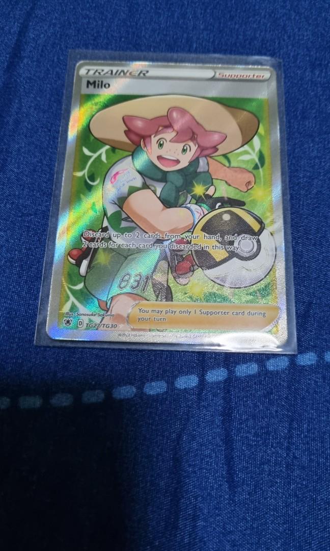 Pokemon TCG Astral Radiance Milo FA Full Art, Hobbies & Toys, Toys ...