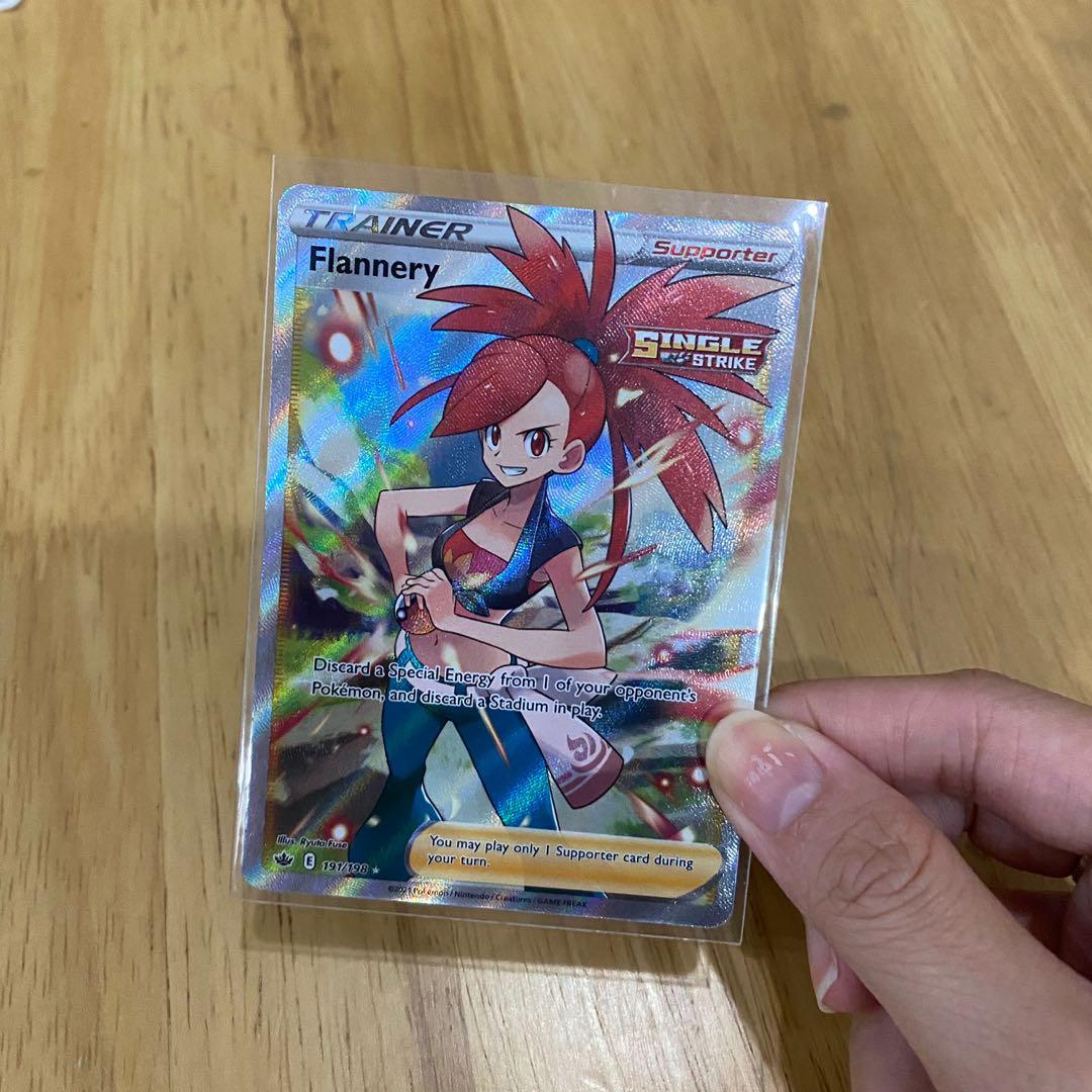 Pokémon Card - Flannery, Hobbies & Toys, Memorabilia & Collectibles ...