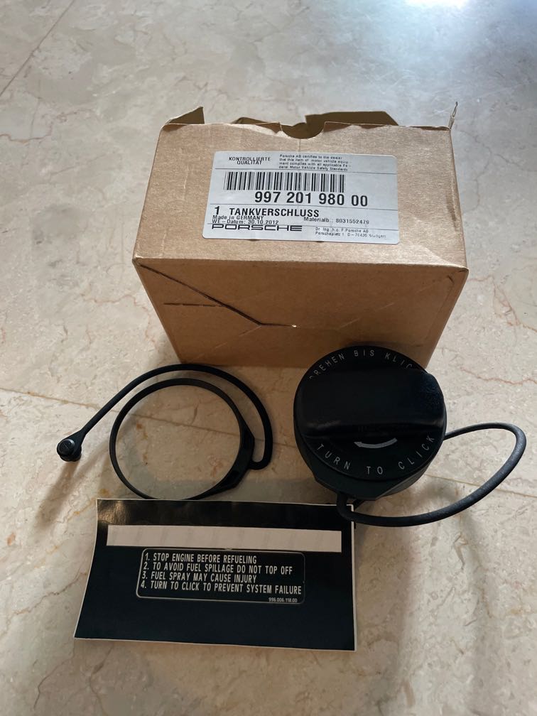 Porsche 997 Tank cap, Car Accessories, Accessories on Carousell