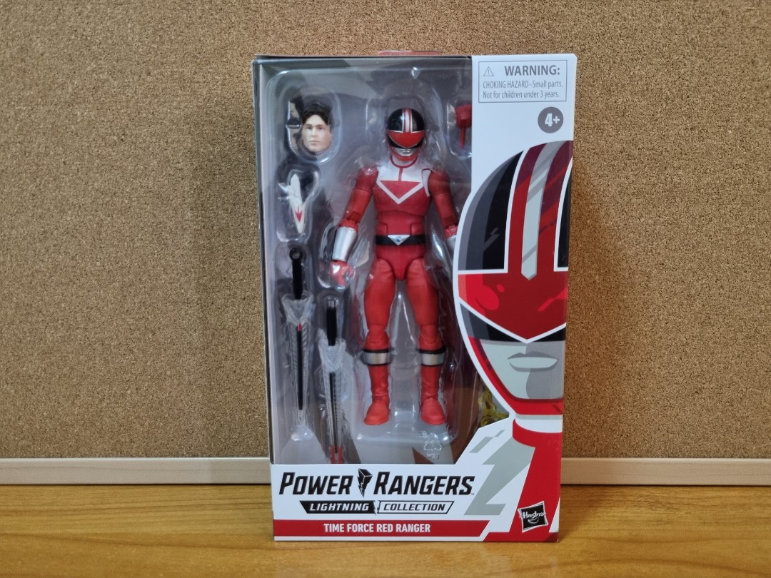 Power Rangers Lightning Collection Time Force Red Ranger Action Figure ...