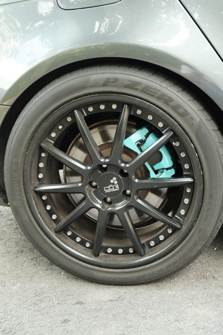 Rare COR Cipher 19" Rims 3-piece forged wheels, Car Accessories, Tyres ...