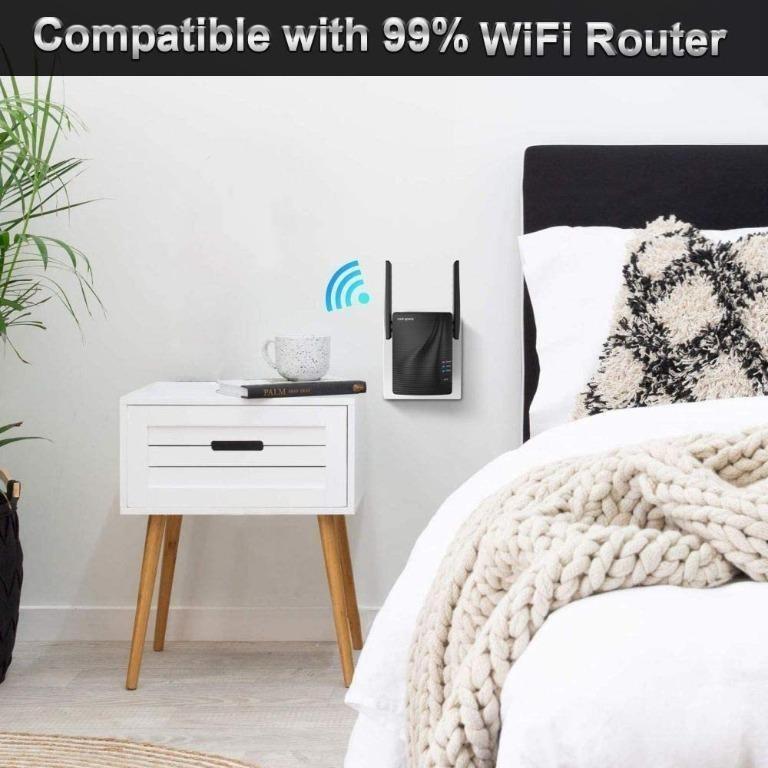 rockspace WiFi Extender, Covers Up to 1292 sq. Ft and 20 Devices, Dual ...
