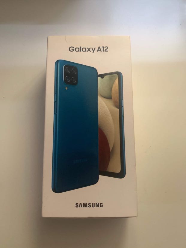Samsung Galaxy A12 BLUE 128GB 6GB RAM, Mobile Phones & Gadgets, Mobile ...