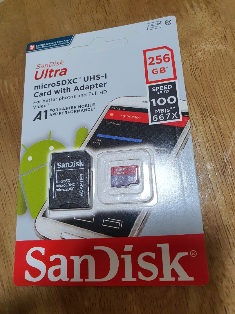 Sandisk ultra 256 gb, Computers & Tech, Parts & Accessories, Hard Disks ...