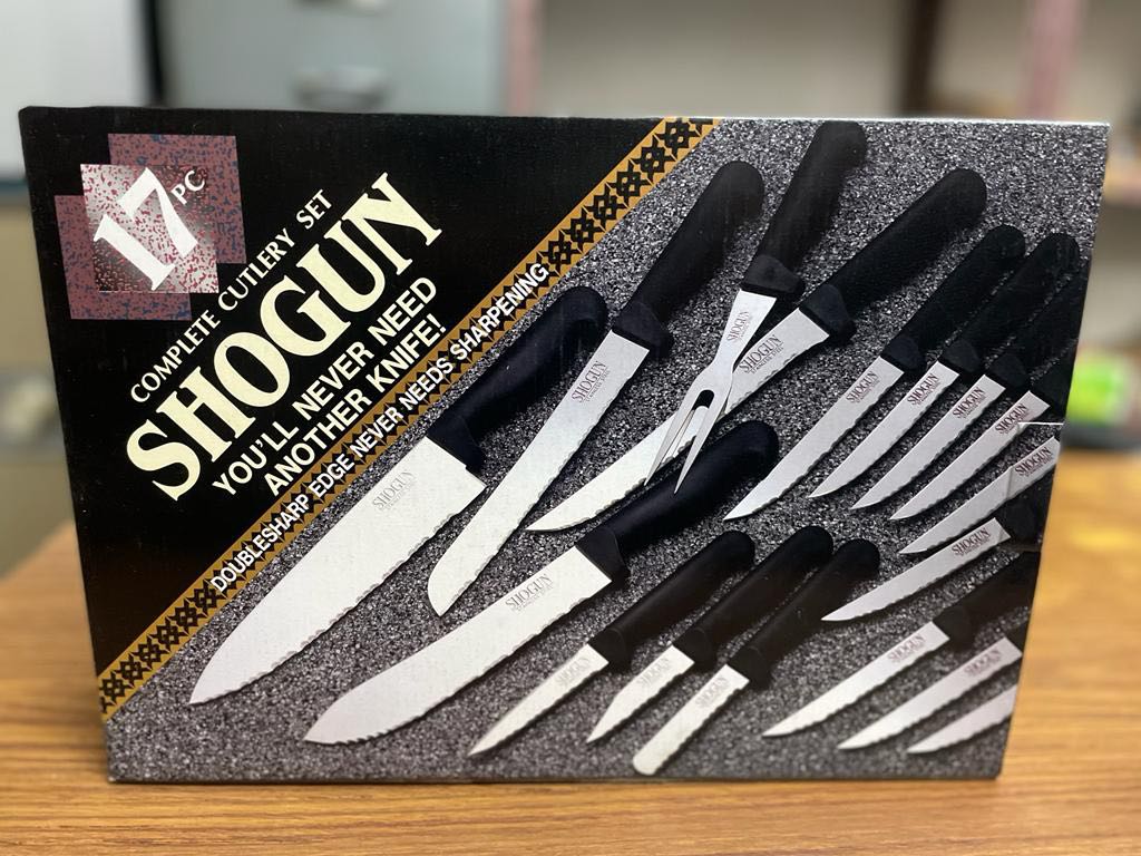 SHOGUN 17 pcs Knife Cutlery Set made in Japan , Furniture & Home Living ...