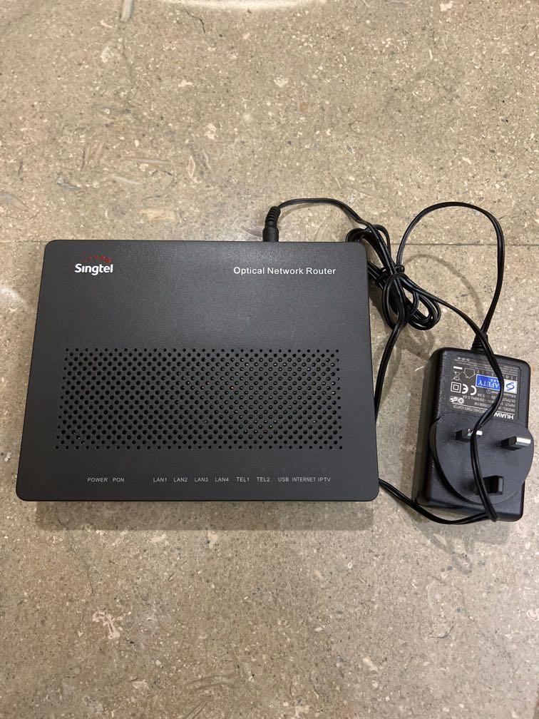 SingTel Optical Network Router, Computers & Tech, Parts & Accessories ...
