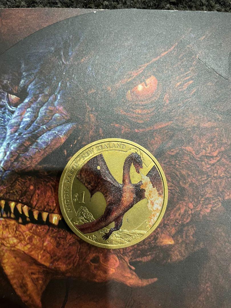Smaug Coins The Hobbit: Battle of the Five Armies, Hobbies & Toys ...