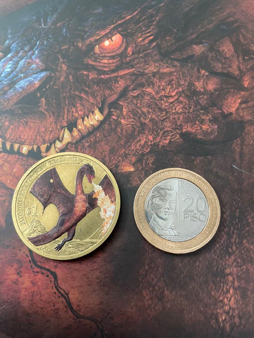 Smaug Coins The Hobbit: Battle of the Five Armies, Hobbies & Toys ...