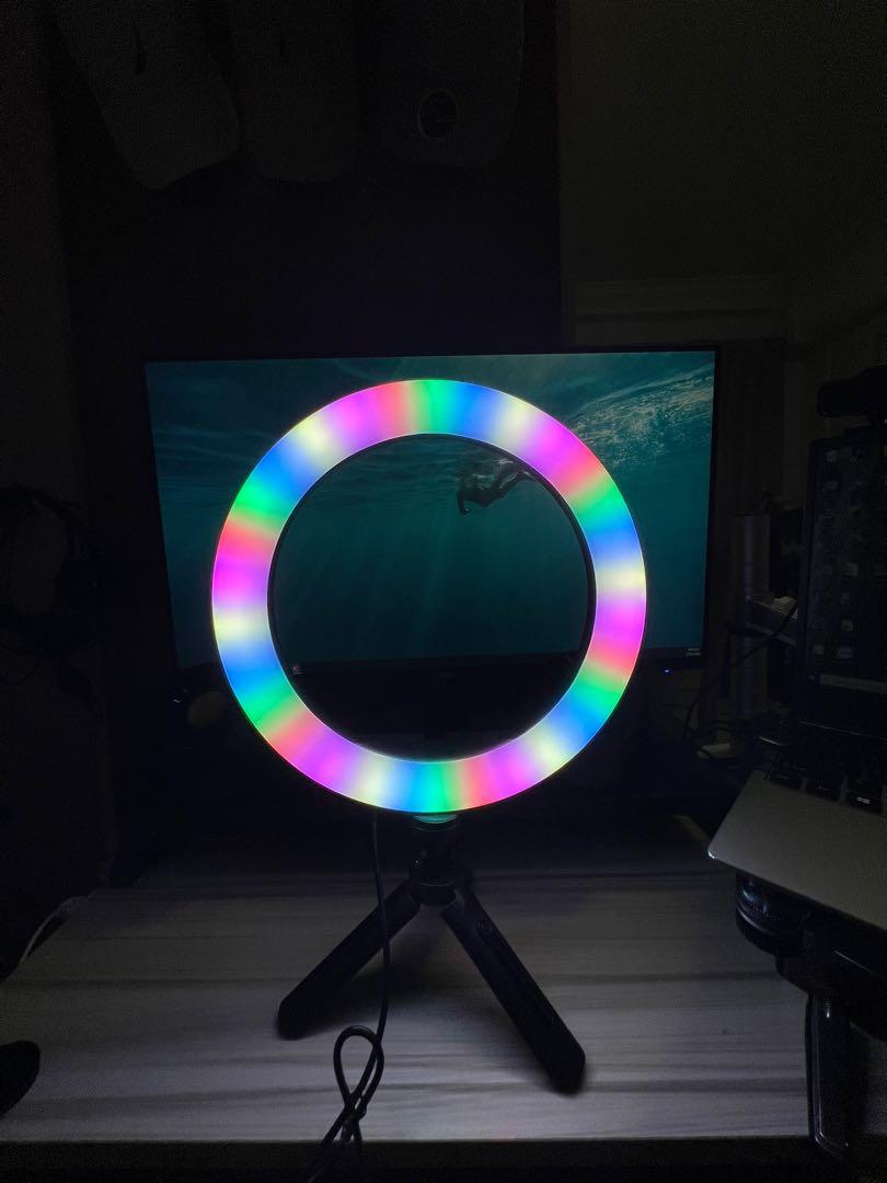 Soft Ring Light RGB LED, Photography, Photography Accessories, Lighting ...