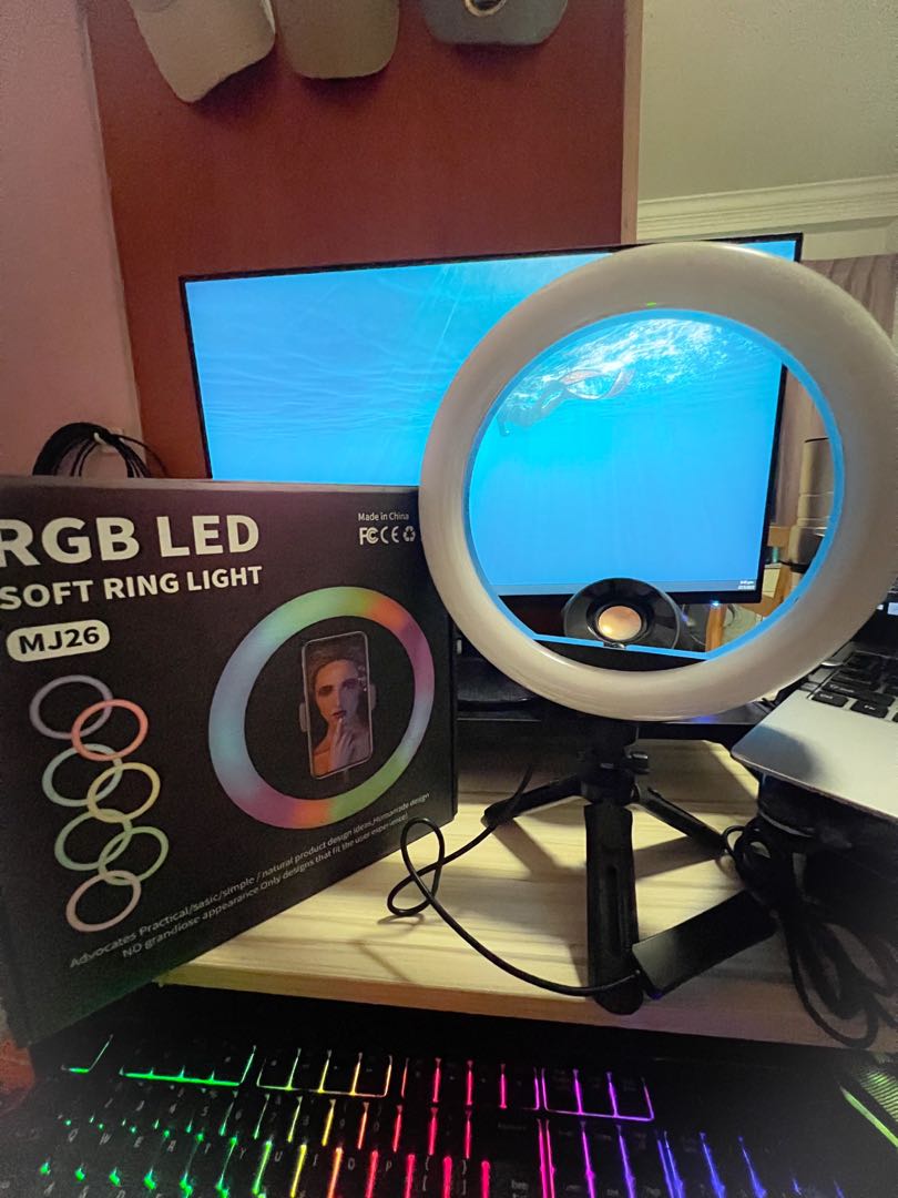 Soft Ring Light RGB LED, Photography, Photography Accessories, Lighting ...