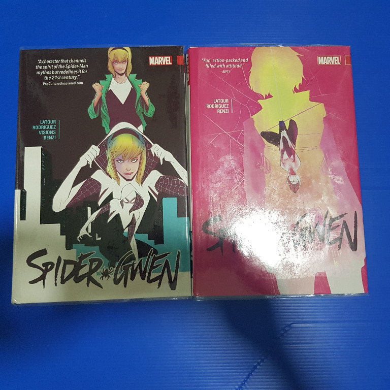Spider-Gwen Collection Vol 1 + 2 Marvel Hardcover, Hobbies & Toys ...