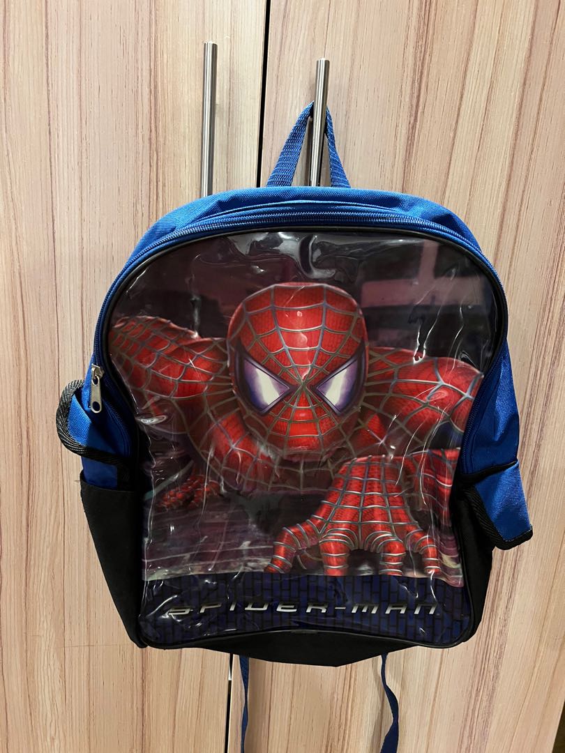 Spiderman Kids Backpack, Men's Fashion, Bags, Backpacks on Carousell