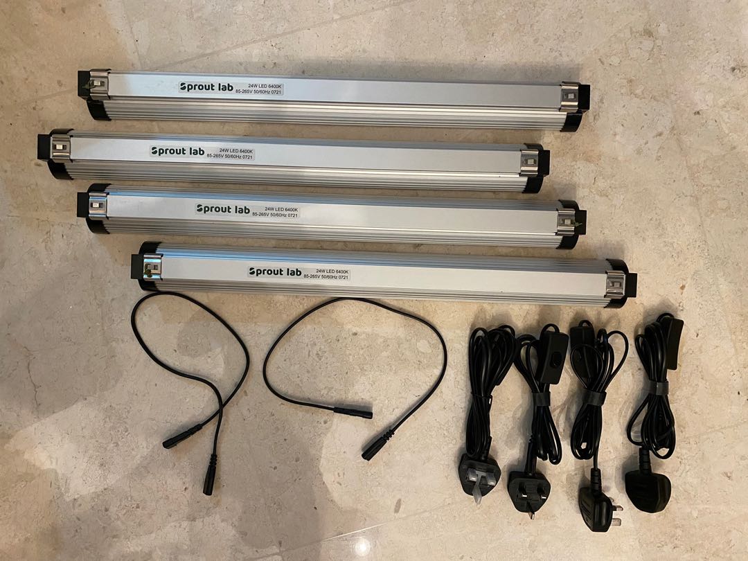 Sprout Lab Grow Lights 6400K 60cm, Furniture & Home Living, Gardening ...