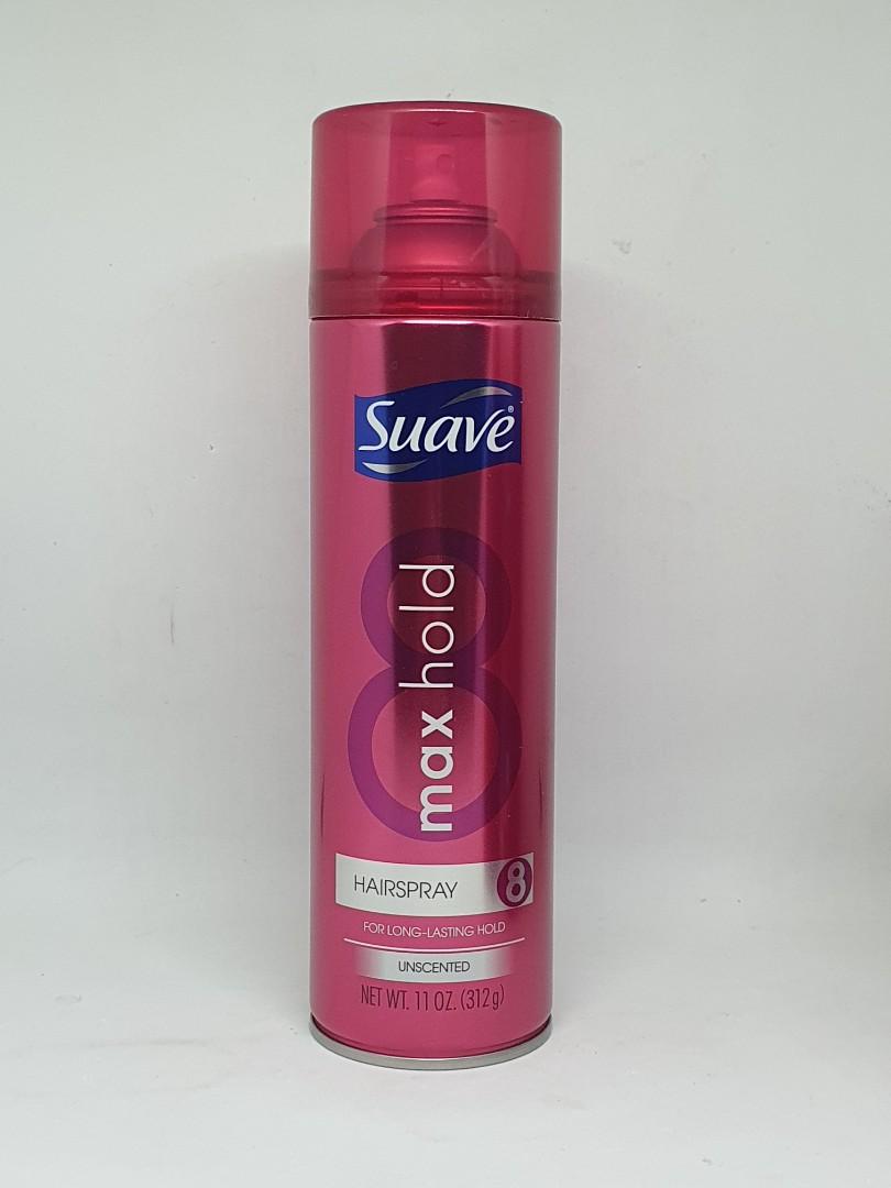 Suave Hair Spray Max Hold Unscented Long Lasting, Beauty & Personal ...