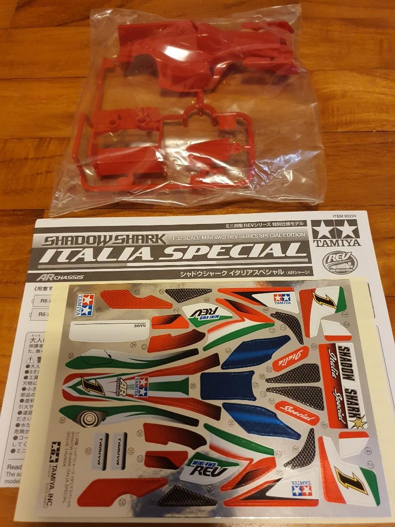 Tamiya 4wd Mini - Car Body/Shell with sticker, Hobbies & Toys, Toys ...
