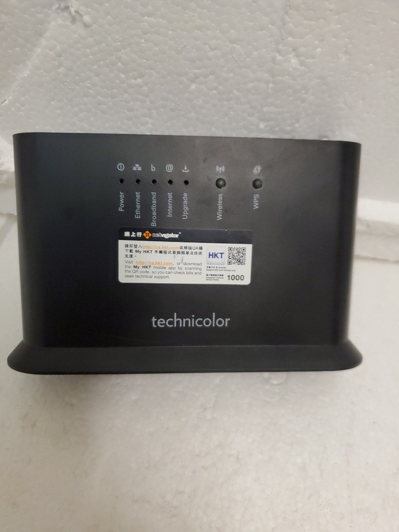 ATY. technicolor modem。網上行。netvigator。電訊盈科。HKT。非光纖。, 電腦＆科技, 電腦周邊及配件, 其他 ...