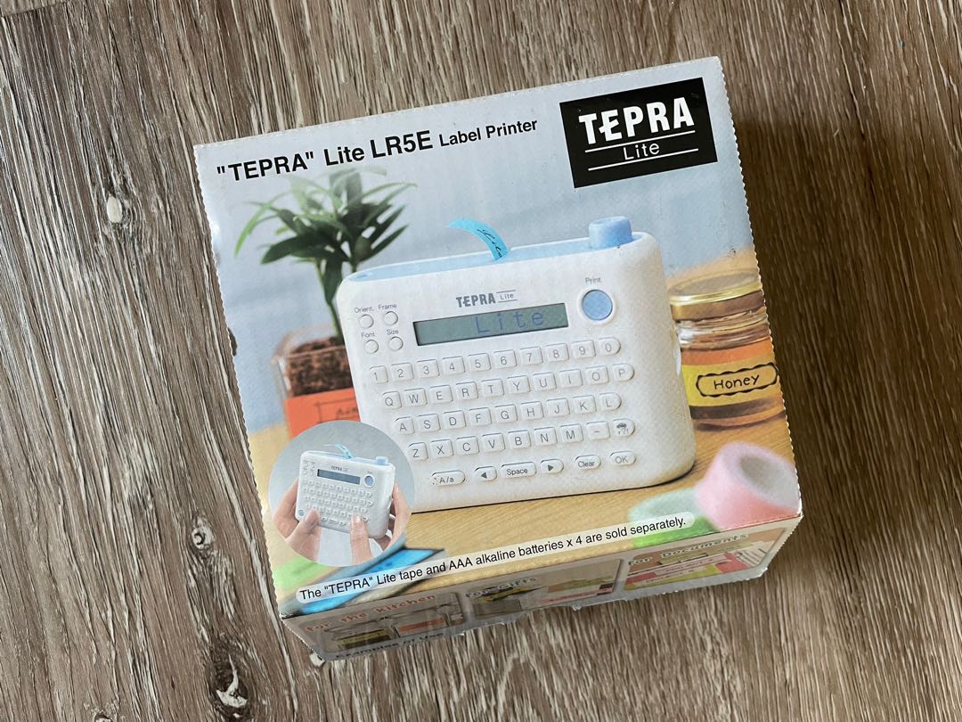 Tepra Lite King Jim Label Maker - English, Computers & Tech, Printers ...