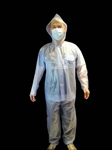 Terno Transparent Raincoat Hercules brand , Heavy Duty, Men's Fashion ...