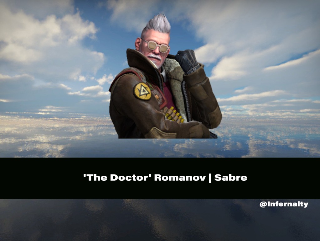 'The Doctor' Romanov Sabre CSGO SKINS KNIVES AGENTS, Video Gaming ...