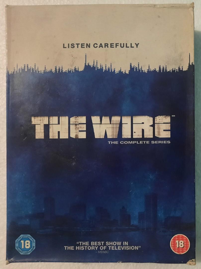 The Wire: Complete HBO Season 1-5 2008 EditionBoxset, 24 DISC, Hobbies ...