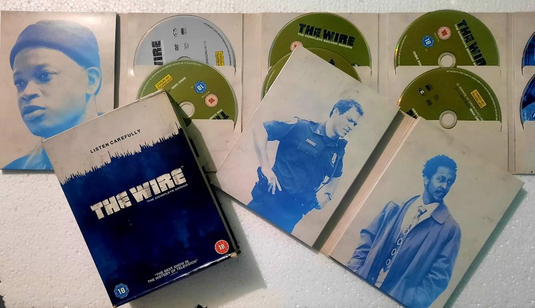 The Wire: Complete HBO Season 1-5 2008 EditionBoxset, 24 DISC, Hobbies ...