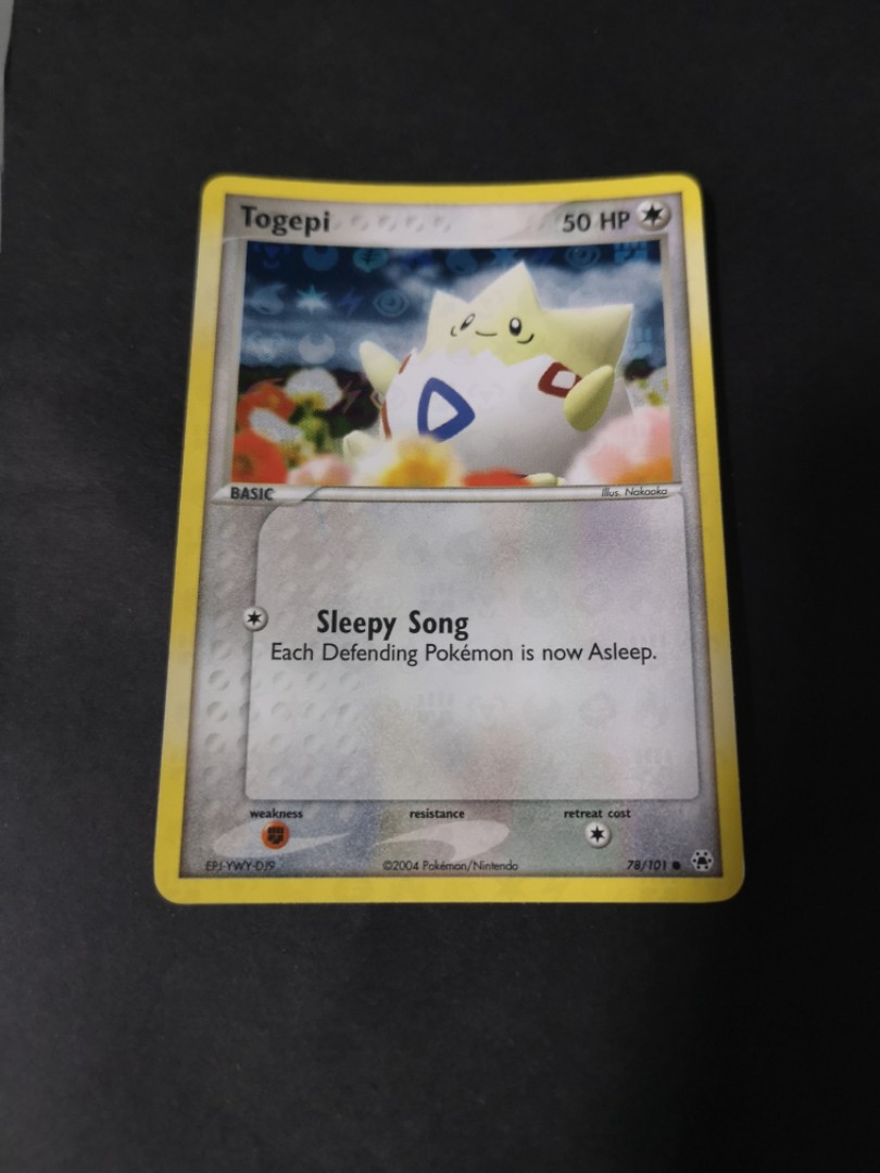 Togepi - Ex Hidden Legends Holo, Hobbies & Toys, Toys & Games on Carousell
