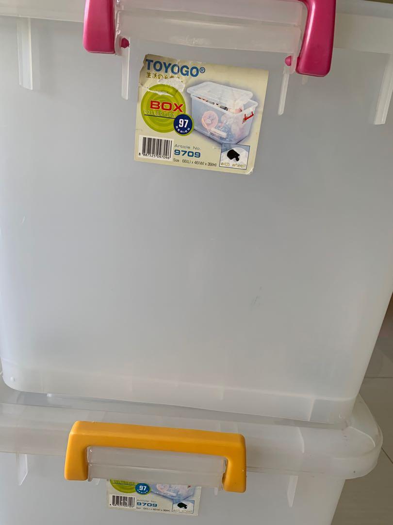 Toyogo storage box 9709, Furniture & Home Living, Home Improvement ...