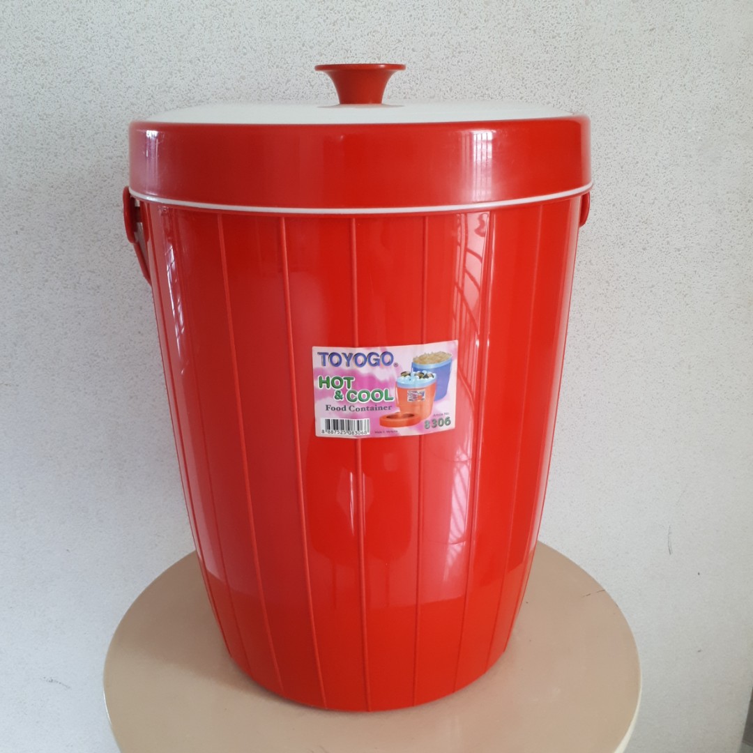 TOYOGO BUCKET / BOX / FOOD CONTAINER, Furniture & Home Living ...