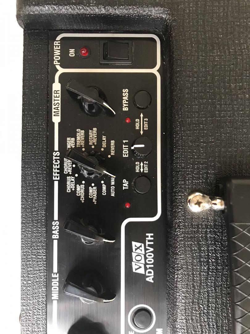 VOX Valvetronix AD100VTH (100 Watt Hybrid Amplifier Head), 音響器材 ...