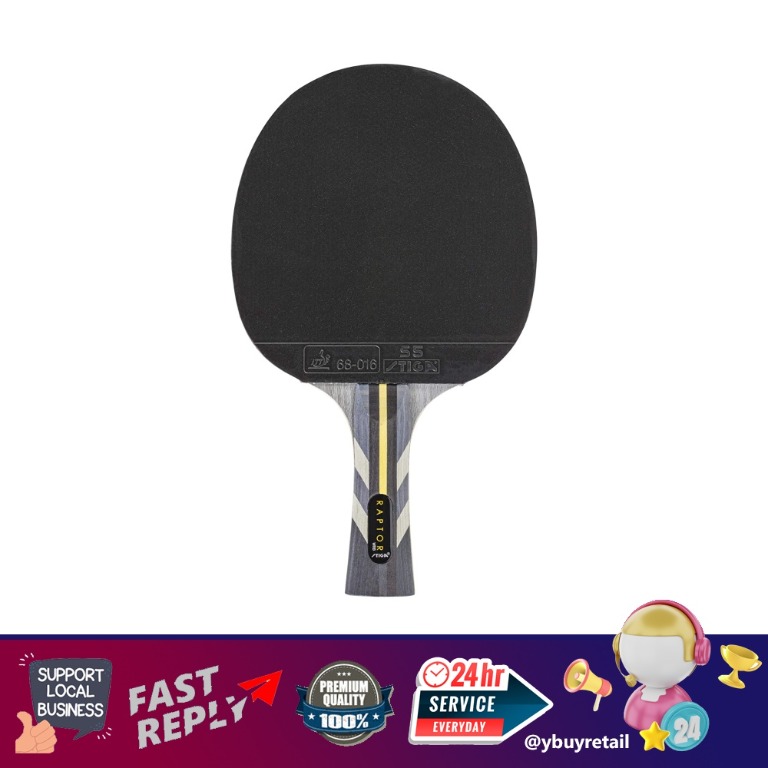 [YBR] STIGA Raptor Table Tennis Racket Ping pong, Sports Equipment ...