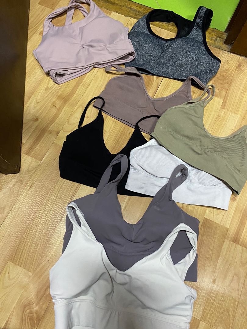 Buy 8 Sports Bras for Php 450, Women's Fashion, Activewear on Carousell