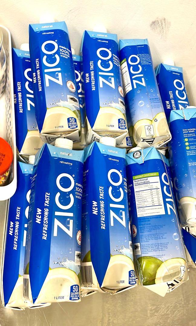 1L Zico Coconut Water, Food & Drinks, Beverages on Carousell